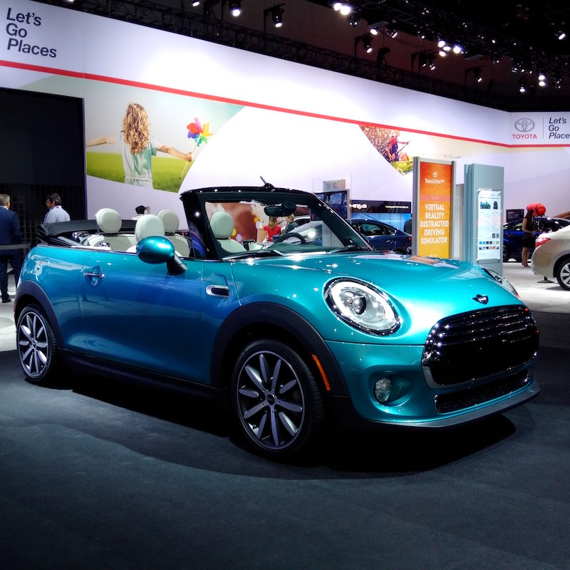 Mini Cooper Cabriolet 2016 : En première mondiale à Los Angeles