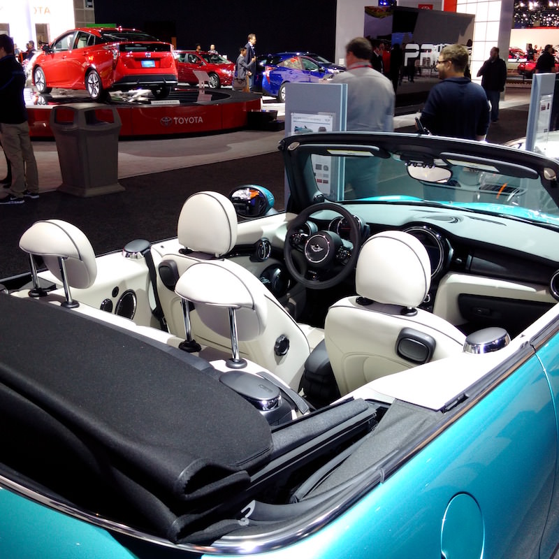 Mini Cooper Cabriolet 2016 : En première mondiale à Los Angeles